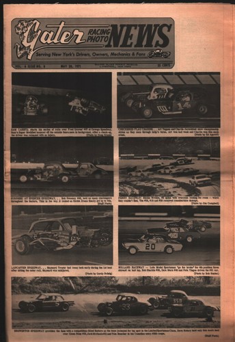 Gater Racing Photo News May 1971 Bentley Warren A.J. Foyt Feature ...