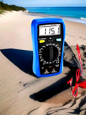 Cen-tech 9 function Digital multimeter with Audible continuity | eBay