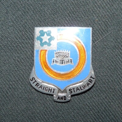 Original postwar US Army 41st Infantry Regiment DUI Unit Crest (German ...