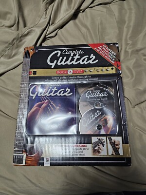 Complete Learn-Guitar Kit (Book, DVDs, High-Quality Guitar Stand) New ...