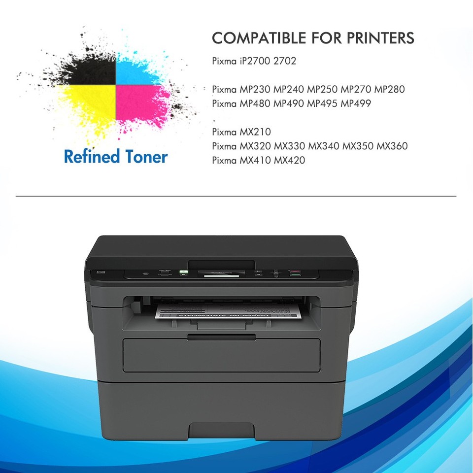 PG-210XL CL-211XL Ink Cartridge for Canon 210 211 PIXMA MP250 MP280 ...