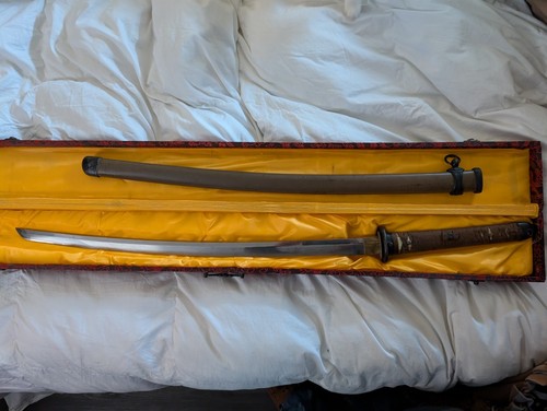 Katana - Late War Imperial Japanese Officer's Gunto, Type 3 Fittings ...
