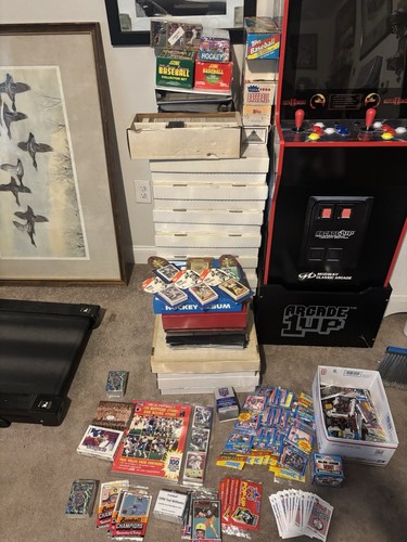 Sports Card Collection Large Lot, Various Sports, HOF Sets Unopened ...