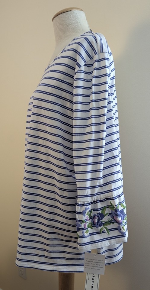 Women's Alfred Dunner XL Spring Summer Knit Top Tropical Zone Purple ...