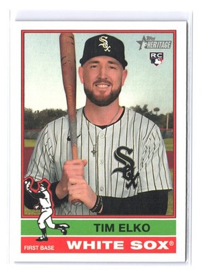 2025 HERITAGE HIGH NUMBER ROOKIE CARD RC) TIM ELKO WHITE SOX | eBay
