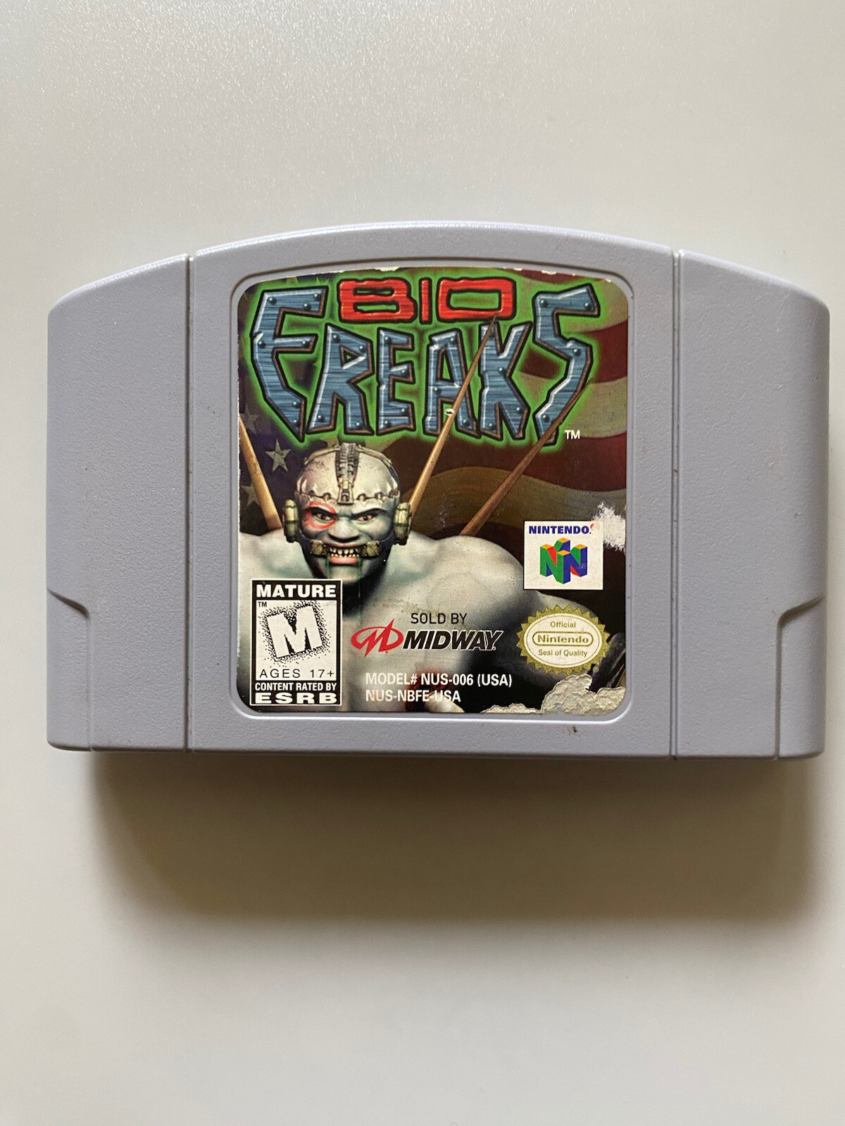 IA Bio F.R.E.A.K.S. Nintendo 64 N64 Cart Great Shape 31719199785| eBay