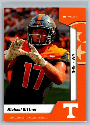 Michael Bittner 2023 ONIT University of Tennessee #59 Football Card ...