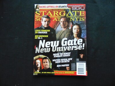 Official Stargate Magazine SG1 Atalantis 30 (M7) VF-NM Reg Cover 2009 ...