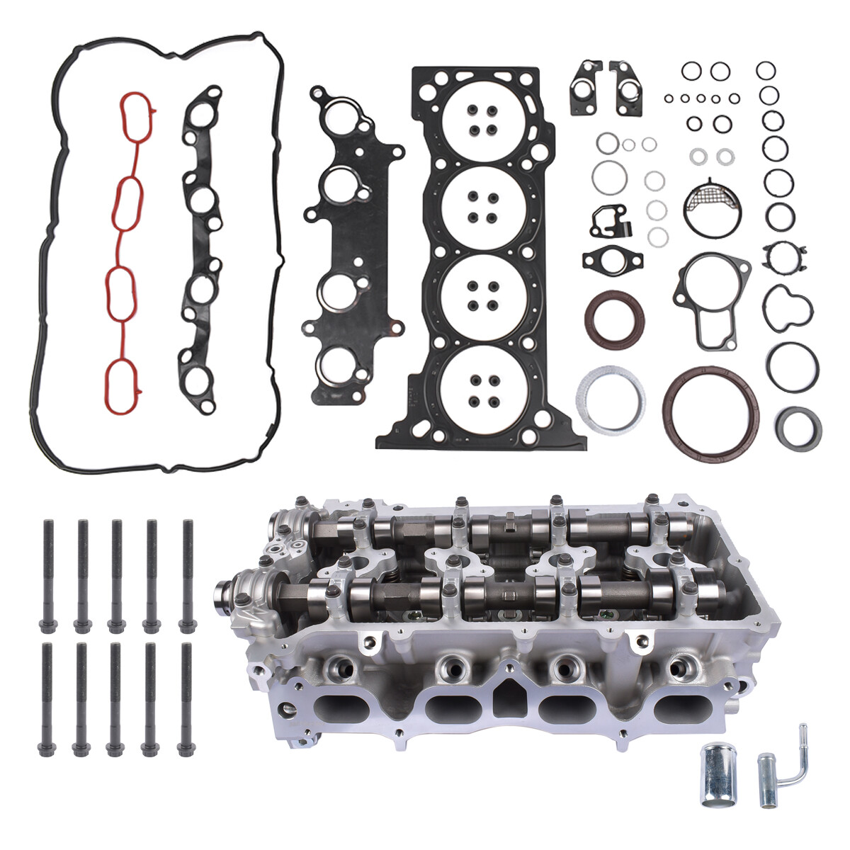 Engine Cylinder Head Bolts Gasket Set Fit Toyota 2.7L 2TR-FE Tacoma ...