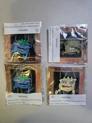 Lot De 4 Pins Boglins Collector Pin's Tri Action 2021 | eBay
