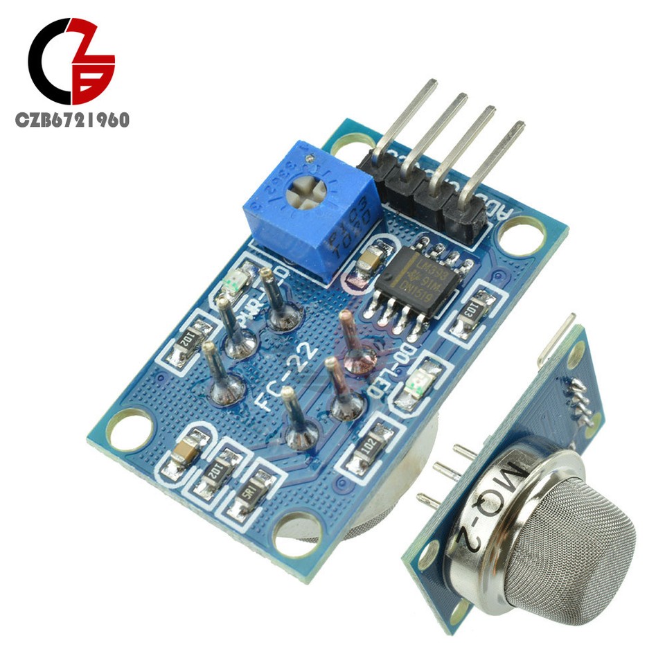 MQ2 Gas Sensor Module Smoke Butane Methane Detection For Arduino New ...