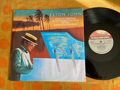 Elton John Cold As Christmas 12” Original UK vinyl | eBay