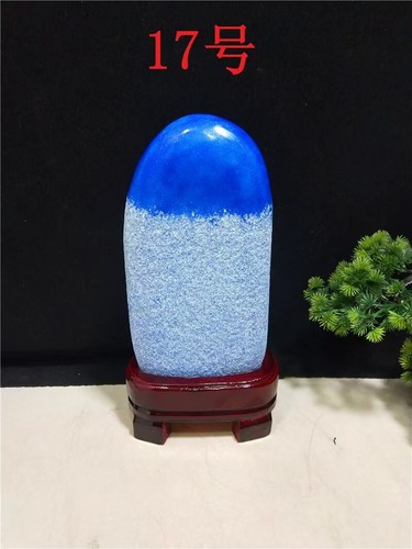 12.5LB TOP Blue jasper quartz carved Mineral specimen+stand | eBay