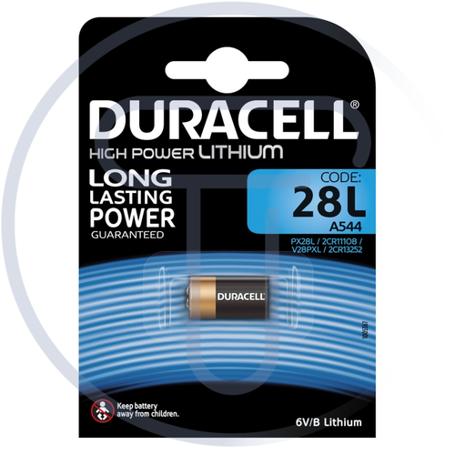 Blister da 1 pila al litio 6V 160mAh Duracell - PX28, 28L | eBay