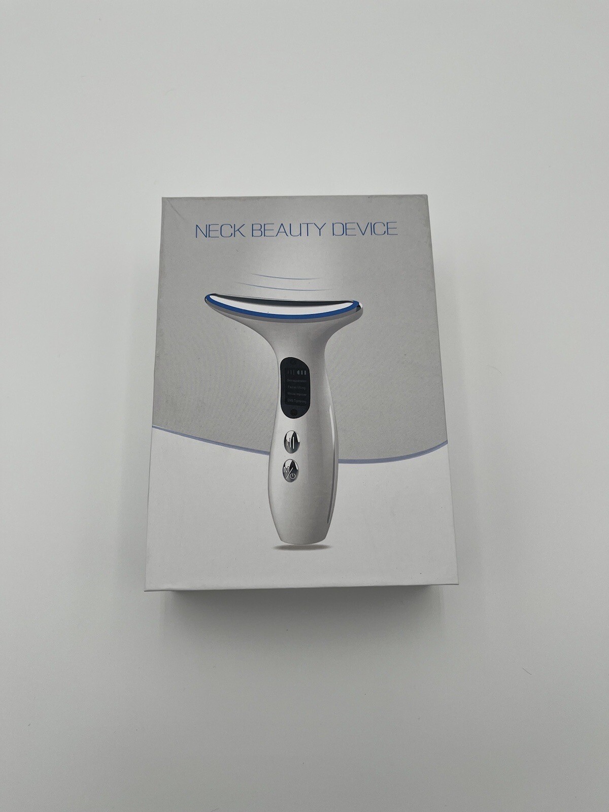 Micro-Glow Microcurrent Portable Neck Face Lifting Tightening Massager ...