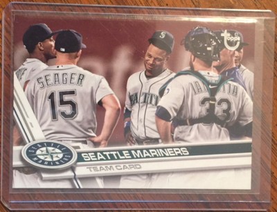2017 Topps Seattle Mariners Team Card Vintage Stock 99/99 SP | eBay