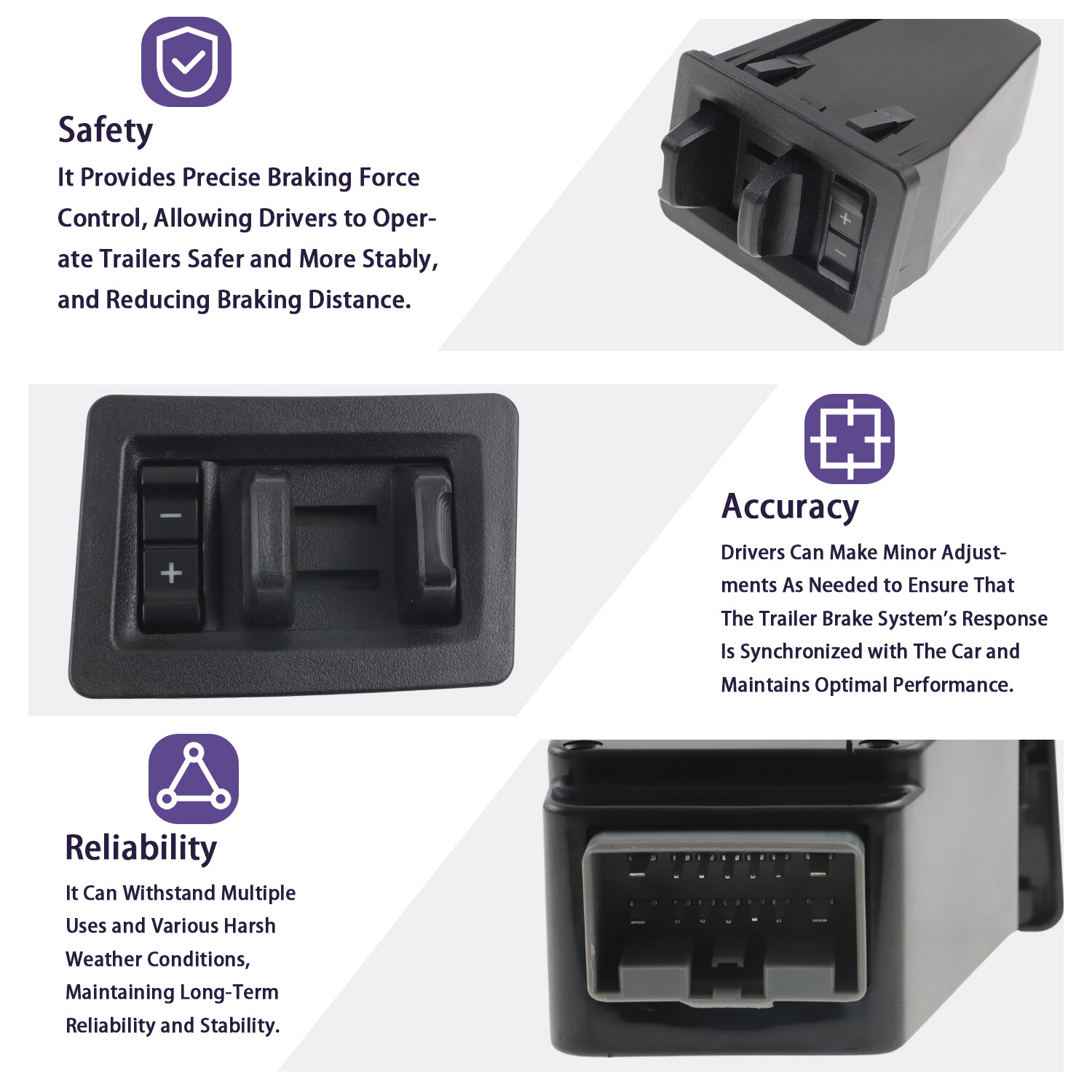 Trailer Brake Controller Module Fit for Ford F-150 2015 2016 2017 2018 ...