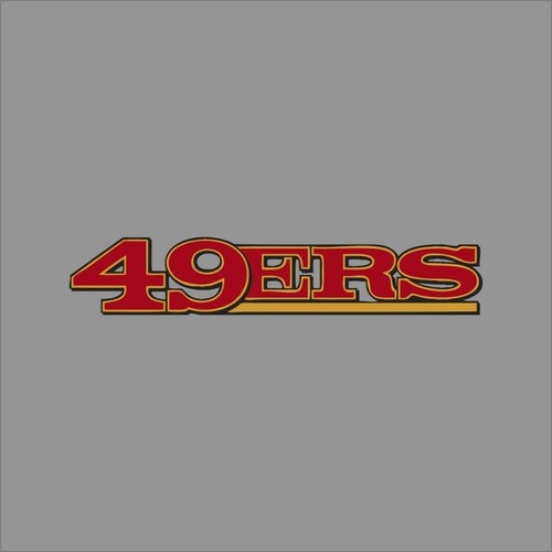 San Francisco 49ers #2 NFL Team Pro Sports Vinyl Sticker Decal Car ...
