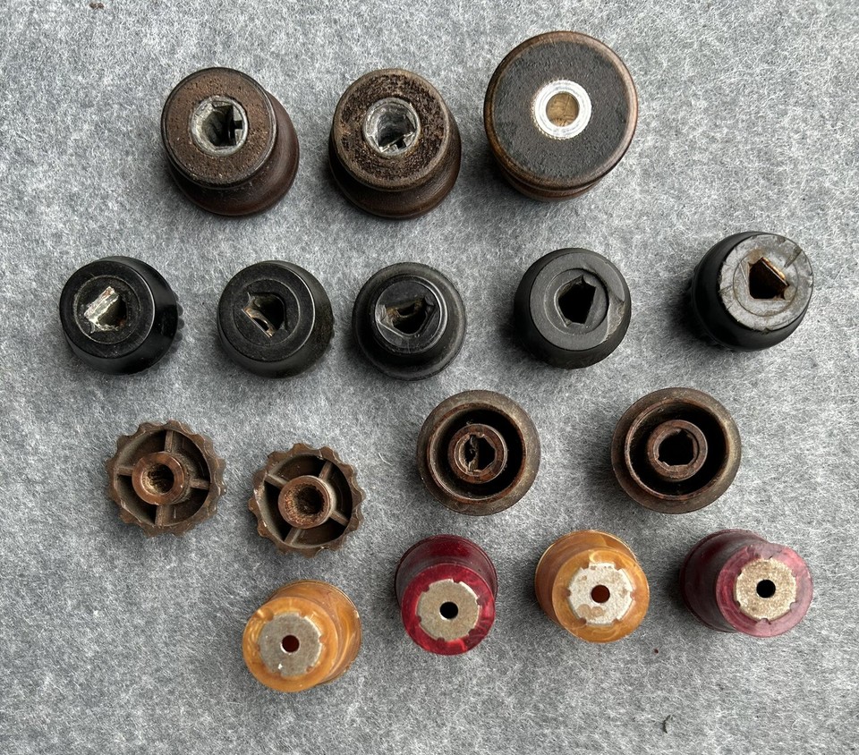 Mixed Lot of 55 Vintage Radio Control Knobs 1920s-1940s | eBay