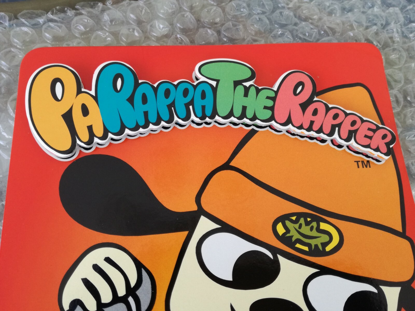 Parappa the Rapper Promo Promotional Cardboard Counter Display ...