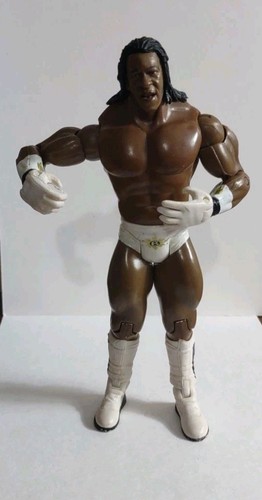 WWF WWE Booker T 7" Wrestling Action Figure Wrestler VTG 2003 JAKKS ...