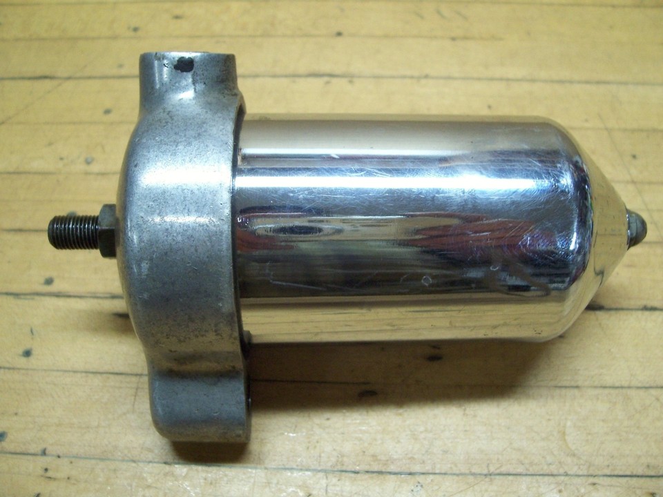 Vintage Harley Davidson Knucklehead Panhead External Oil Filter ...