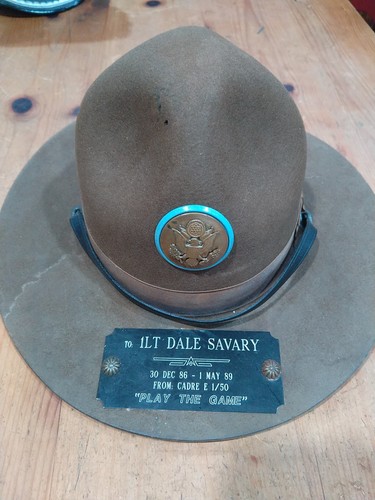 US Army Drill Instructor Army Navy Warehouse Hat With Name 1lt Dale ...