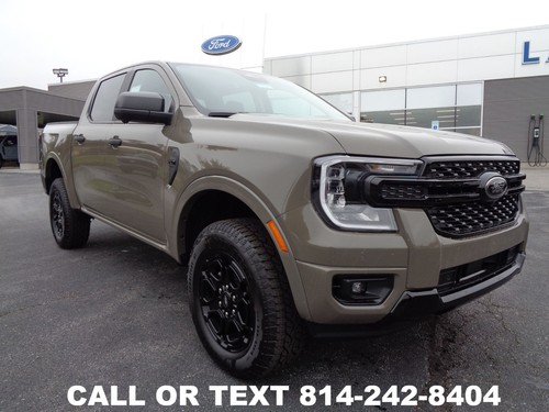 2025 Ford Ranger New 2025 Ranger 4x4 Crew Cab XLT Marsh Gray Paint 4WD ...