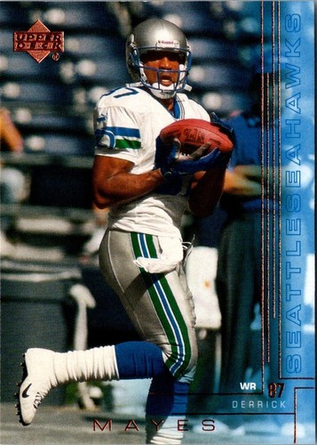 2000 Upper Deck Derrick Mayes #192 Seattle Seahawks Football Card | eBay