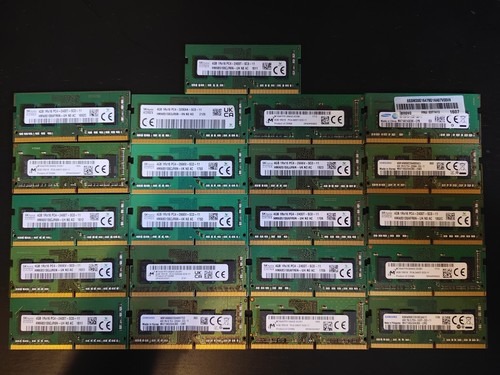 Lot of 21: 4gb ddr4 Laptop RAM: Mixed Major Brands: See Description: | eBay
