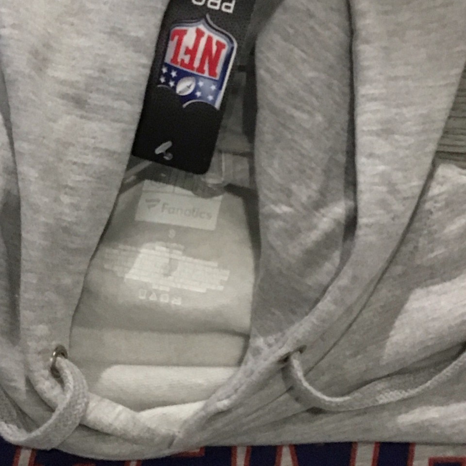 New Gray Fanatics New York Giants Men's Custom Back #02 "DESTEFANO ...