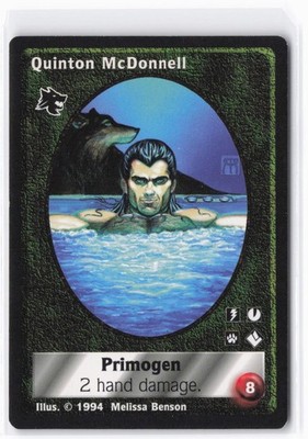 1994 Deckmaster Jyhad Quinton McDonnell V:TES Trading Card | eBay
