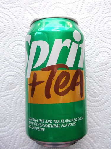 SPRITE + TEA 2025 USA empty can 355ml top opened | eBay