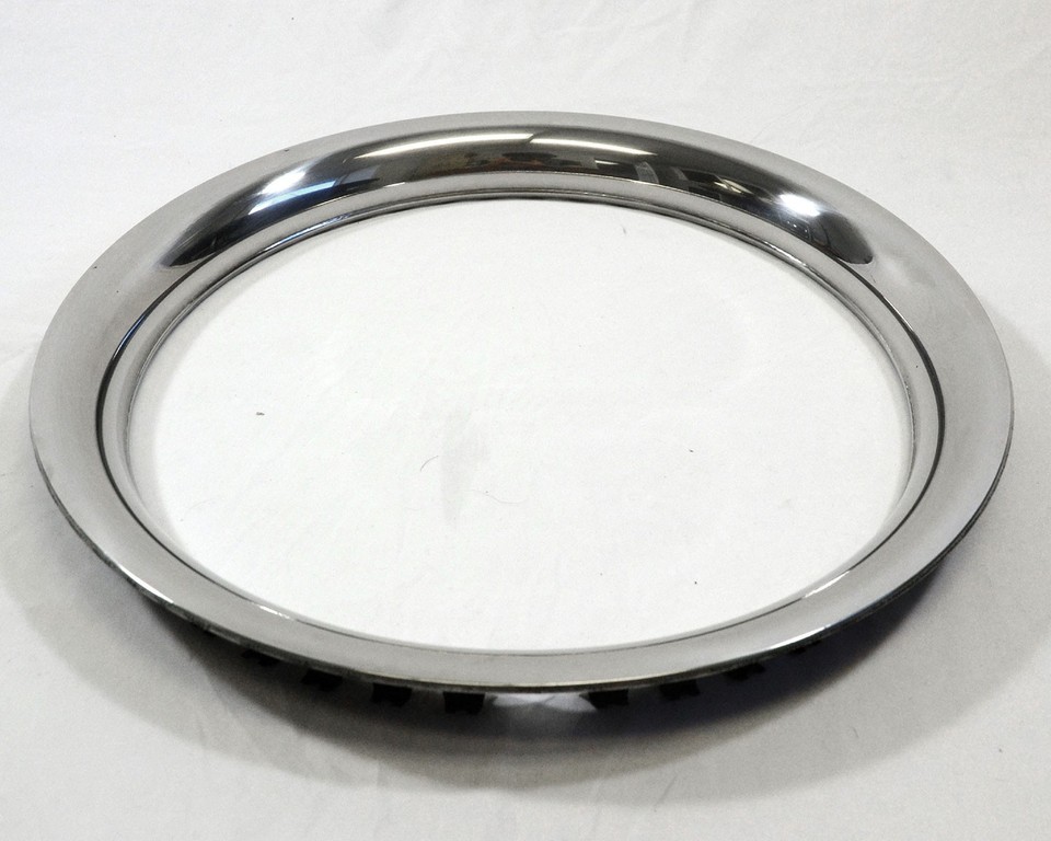 SETOF4 16" STAINLESS STEEL WHEEL TRIM RINGS BEAUTY RIMS GLAMOUR RING ...