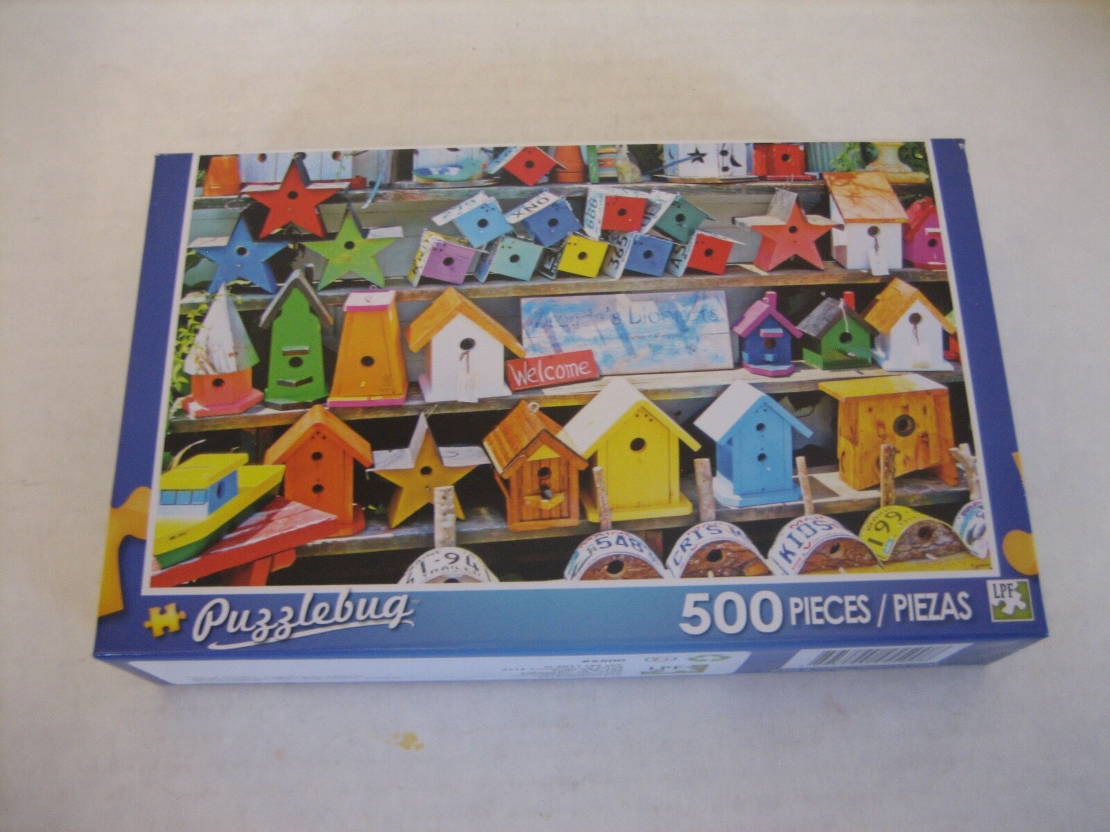 Puzzlebug 500 PC Jigsaw Puzzle 18.25 in X 11 Flower Garden Accessories ...