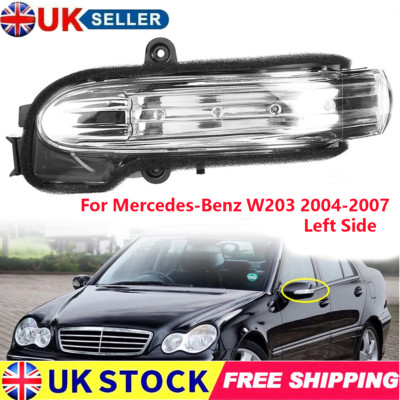 Left Side Wing Mirror Turn Indicator Side LED Light For 2004-07 ...