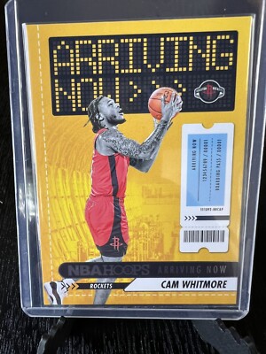 2023-24 NBA Hoops Cam Whitmore - Arriving Now Rookie #22 Houston ...