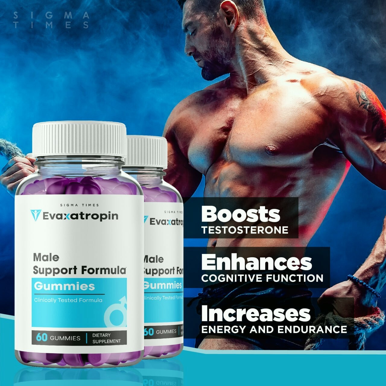 Evaxatropin Gummies, Evaxa Tropin Men, Male Enlargement Gummy, Performance 60ct | eBay