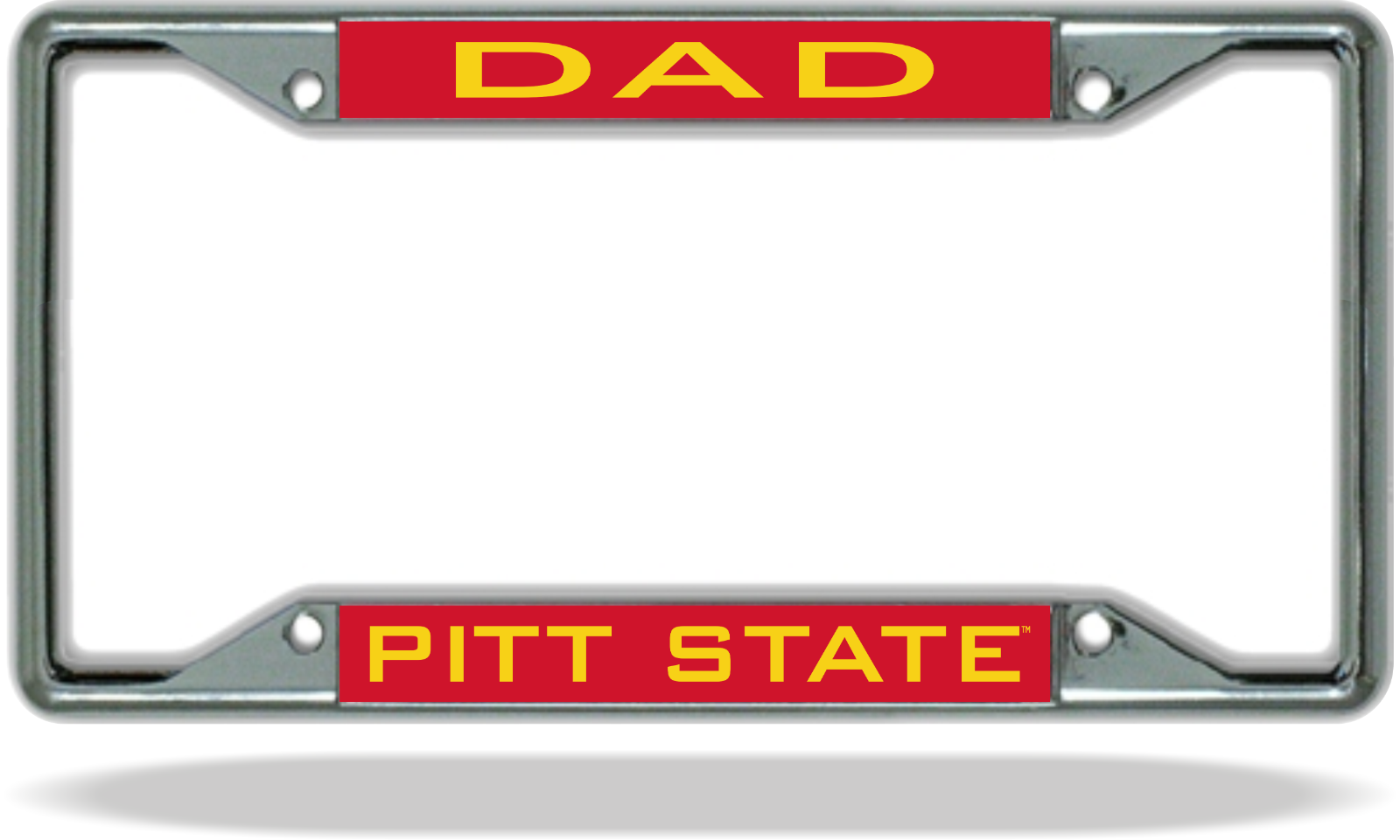 Pitt State DAD License Plate Frame | eBay