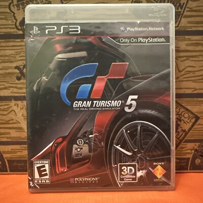 Gran Turismo 5 (Sony PlayStation 3 2010) PS3 Driving Simulator Game ...