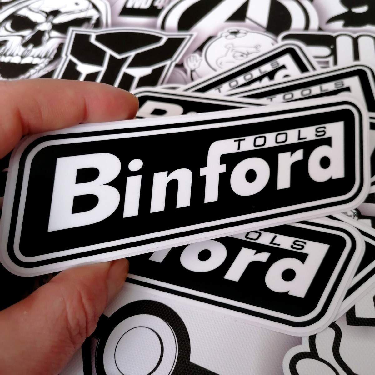 Binford Tools Logo Binford Tools T Shirt FiveFingerTees