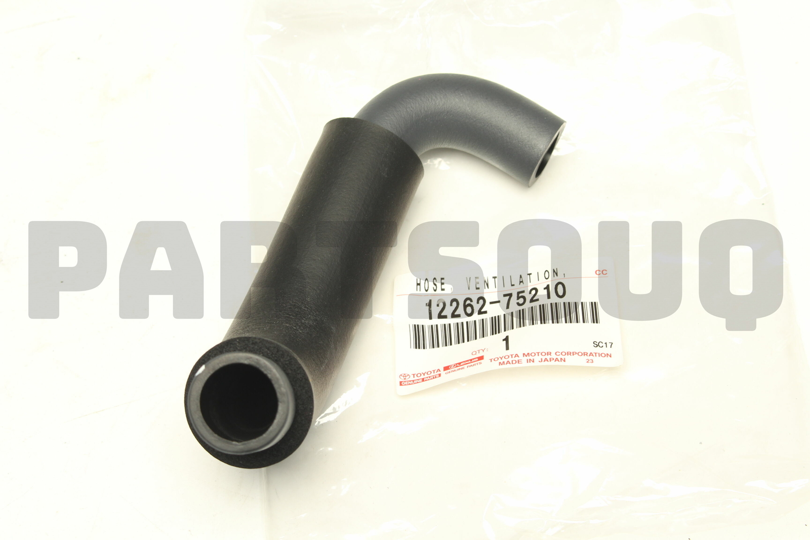 1226275210 Genuine Toyota HOSE, VENTILATION, NO.2 12262-75210 | eBay