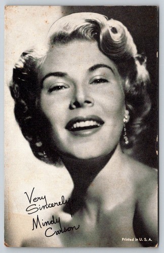 Mindy Carson Arcade Postcard | eBay