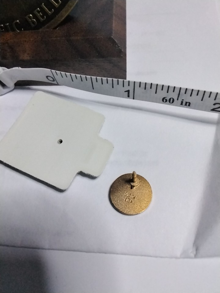 SBC Communications INC. Bronze Commemorative Employee Coin W/ Stand And ...