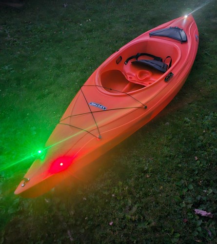Navigation LED Lights, Kayak, canoe, Red, Green & White, Waterproof | eBay