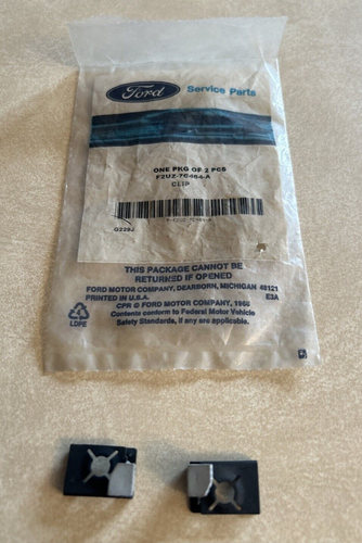 NOS OE Ford F2UZ-7C464-A Clip Genuine 1 package of 2 Clips Original ...