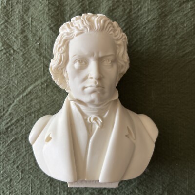 Classic Music Composer Beethoven Signed A. Giannelli Busts Rare 1965 | eBay