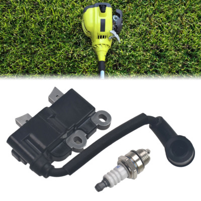 Ignition Coil 291337001 For Ryobi RY254BC 25.4cc String Trimmer Brush ...