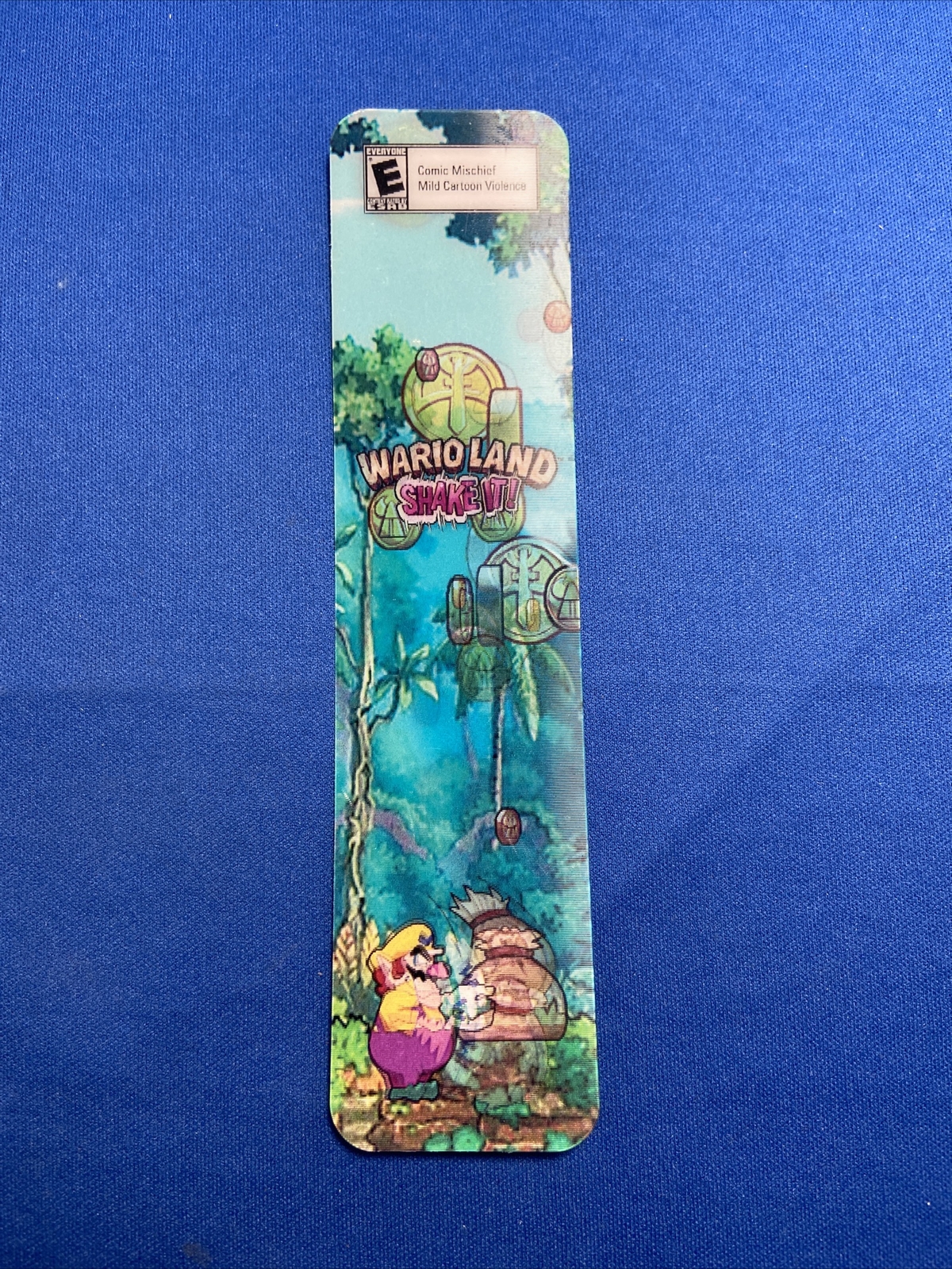 Nintendo Wii Promotional Lenticular Bookmark Wario Land Shake It Rare ...