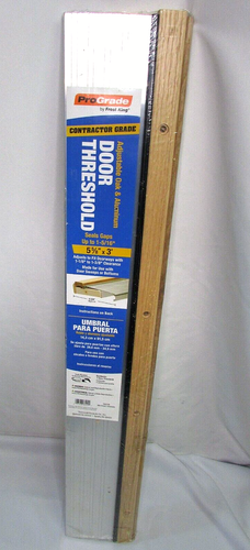 Adjustable Aluminum Threshold Frost King Adjustable Door Sill Threshold ...